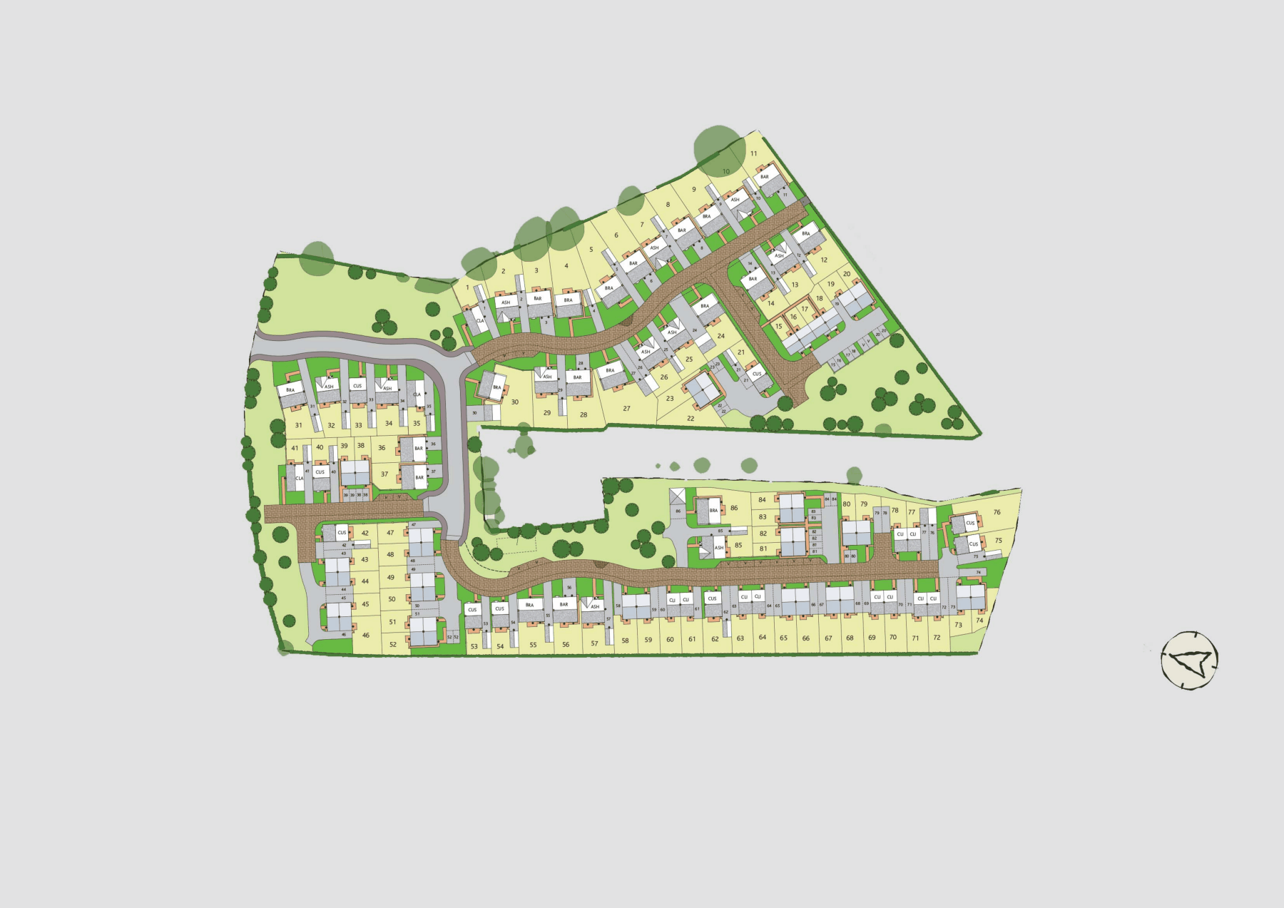 Interactive Site Map | Churchfields | Redrow